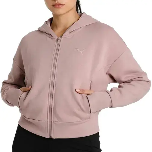 Puma Ženski duks Tech, Ljubičasti