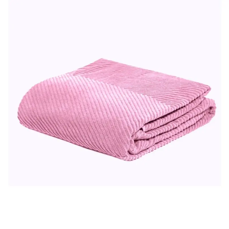 Dekor Dom Frotir prekrivač Zig Zag Grande 200x210cm, Dawn Pink