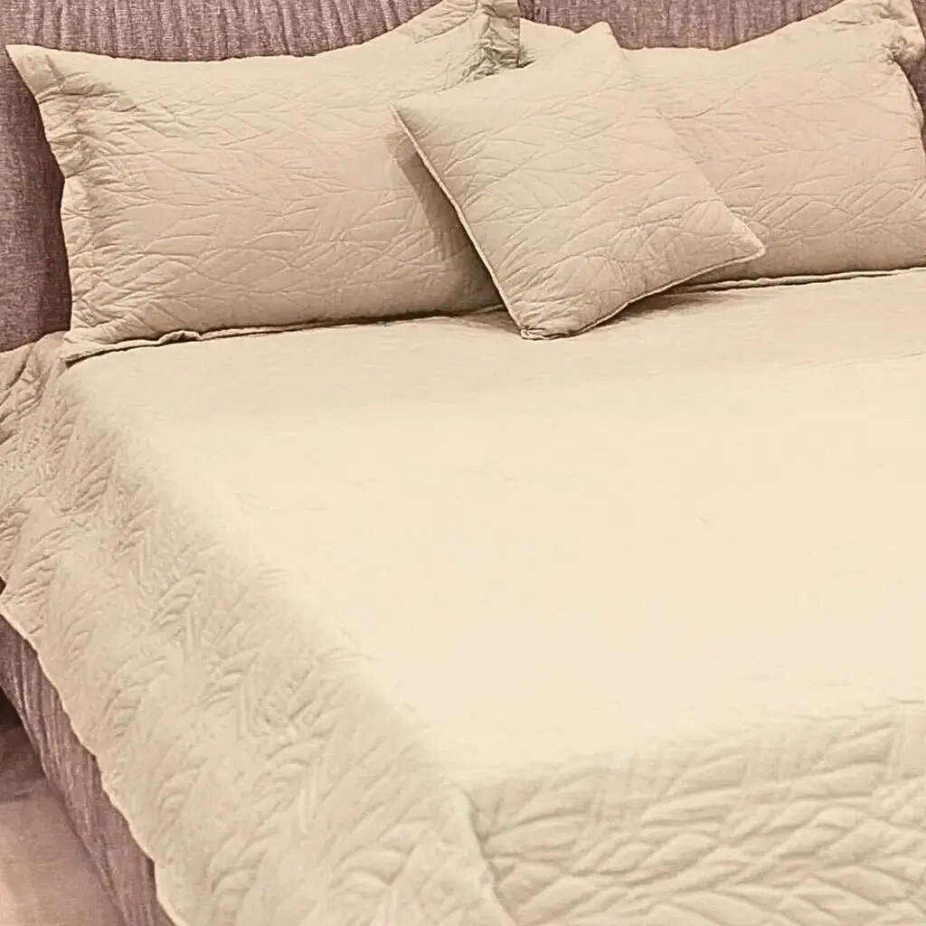 Dekor Dom Prekrivač Set Fiona Double, Sand Beige