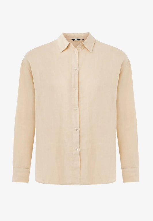 Mexx Ženska košulja MF006102361W, Regular fit, Bež