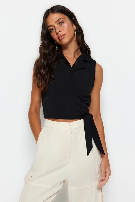 Trendyol Ženska bluza, Crna