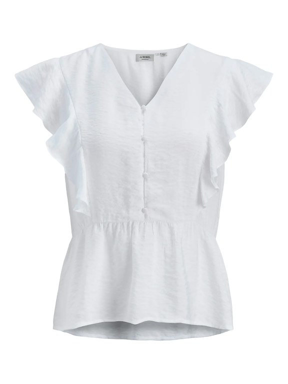 JJ Rebel Ženska bluza 12290963, Bela