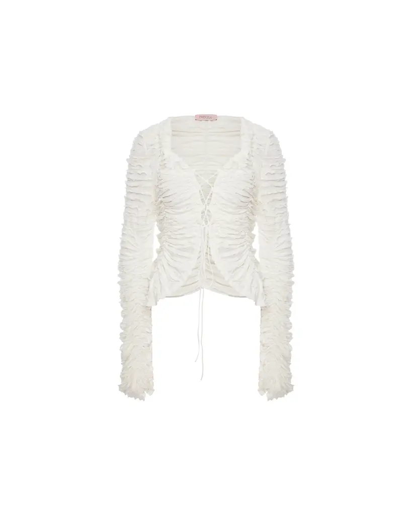 Embody Ženska bluza Aurora, Bela