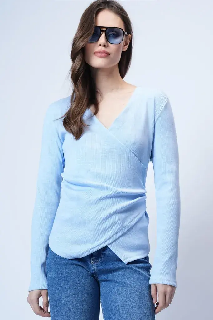 Trend Alacati Stili Ženska bluza Alc-X14707, Plava