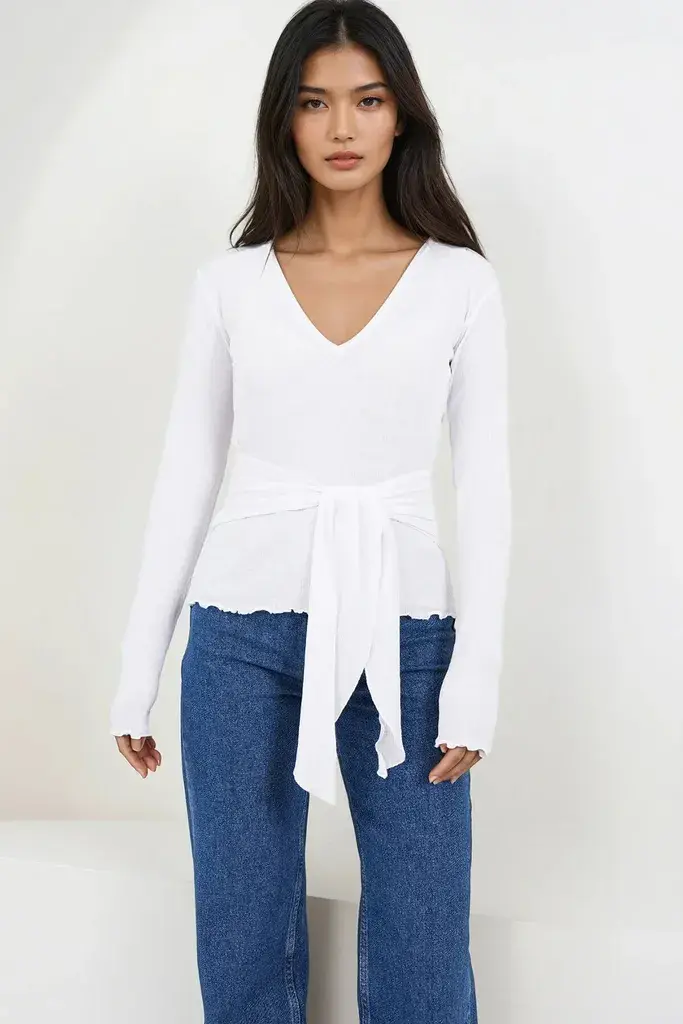 Trend Alacati Stili Ženska bluza Alc-X14864, Bela