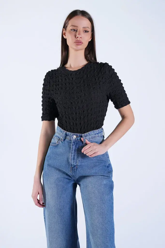 Trend Alacati Stili Ženska bluza Alc-X15094, Crna