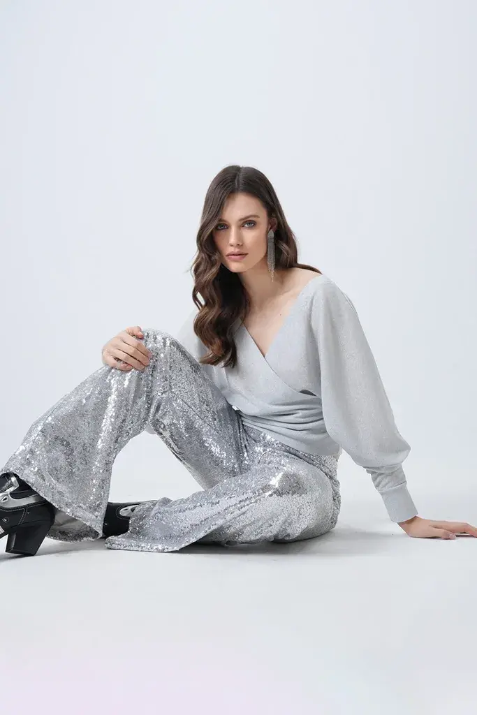 Trend Alacati Stili Ženska bluza Alc-X14722, Siva