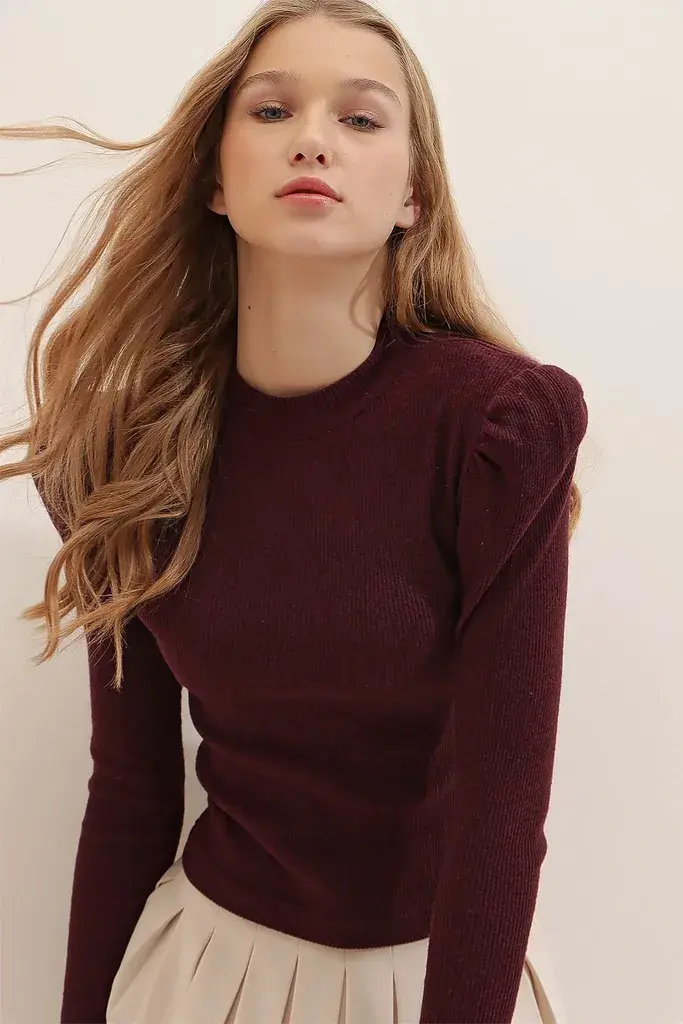 Trend Alacati Stili Ženska bluza ALC-X5042, Bordo