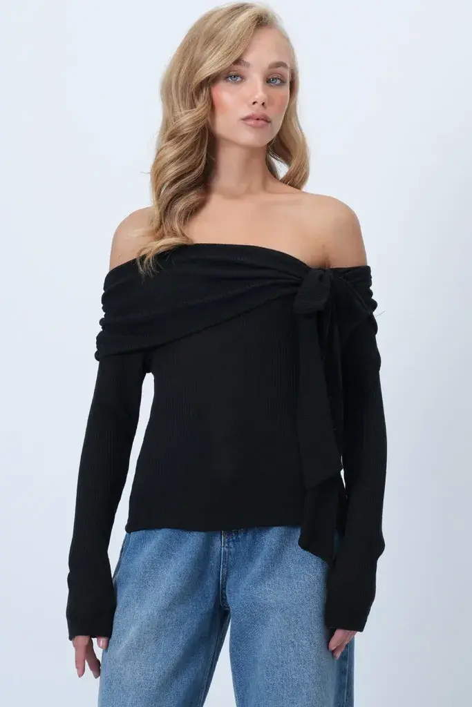 Trend Alacati Stili Ženska bluza Alc-X14558, Crna