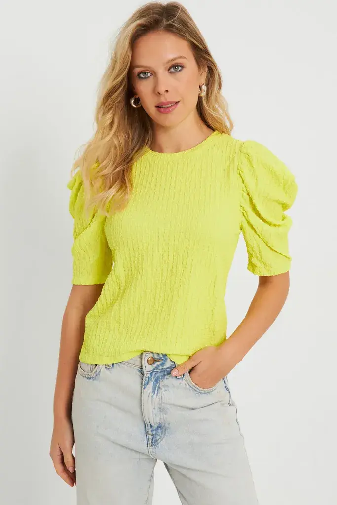 Cool & Sexy Ženska bluza AYD282, Žuta