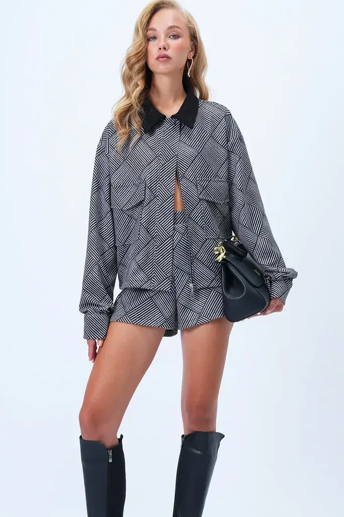 Trend Alacati Stili Ženska jakna Alc-X14430, Crna