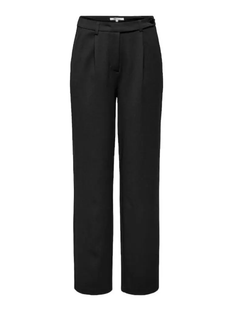 Only Ženske pantalone Sulajma, Široke nogavice, Crne