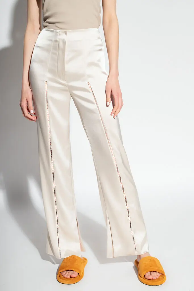 Nanushka Ženske pantalone NW22SSPA00972, Krem