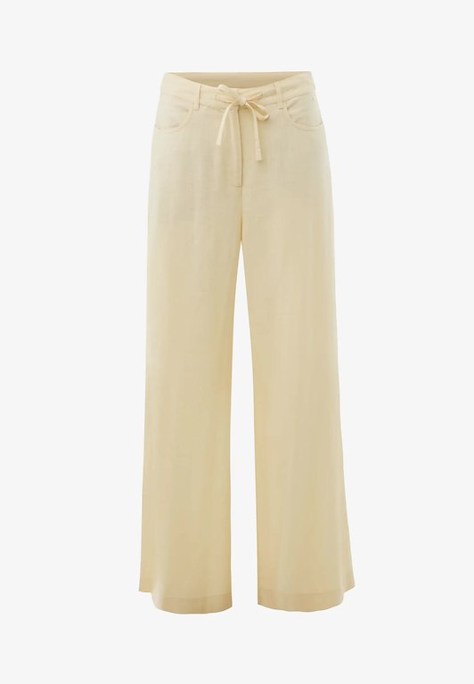 Mexx Ženske pantalone MF007004461W, Široke nogavice, Žute