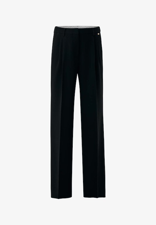 Mexx Ženske pantalone MF007006253W, Zvonasta nogavica, Crne