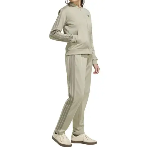 Adidas Ženski komplet trenerka W Ess 3S Ts Woca, Zeleni