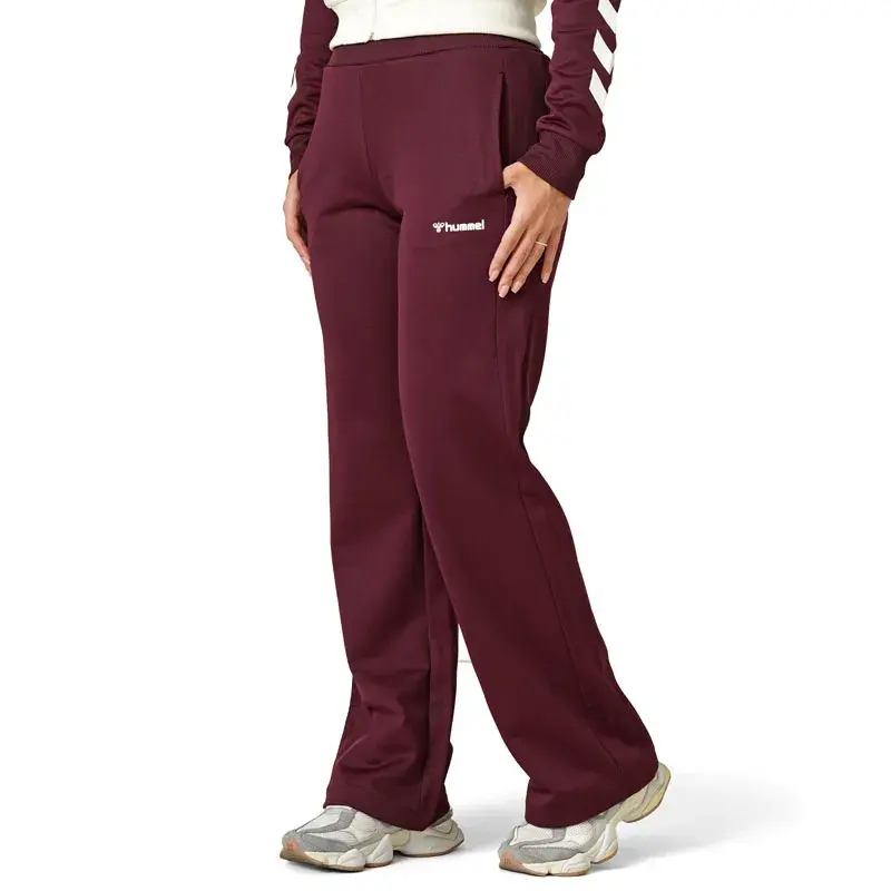 Hummel Ženski donji deo trenerke Hmlgenes, Bordo