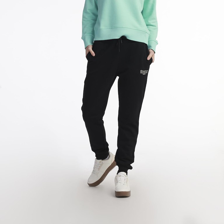 Sergio Tacchini Ženski donji deo trenerke Essential W, Crni
