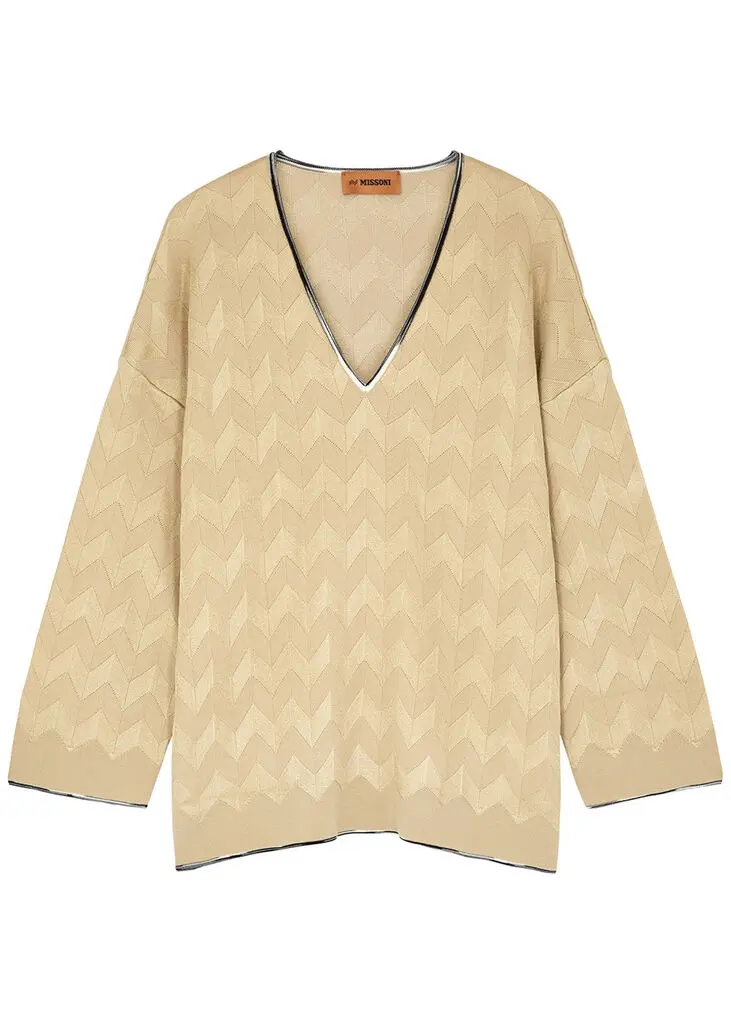 Missoni Ženski džemper MIDS22WN00-41108, Bež