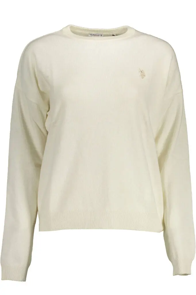 U.S. polo Assn. Ženski džemper 63441-52631_Bianco_101, Beli