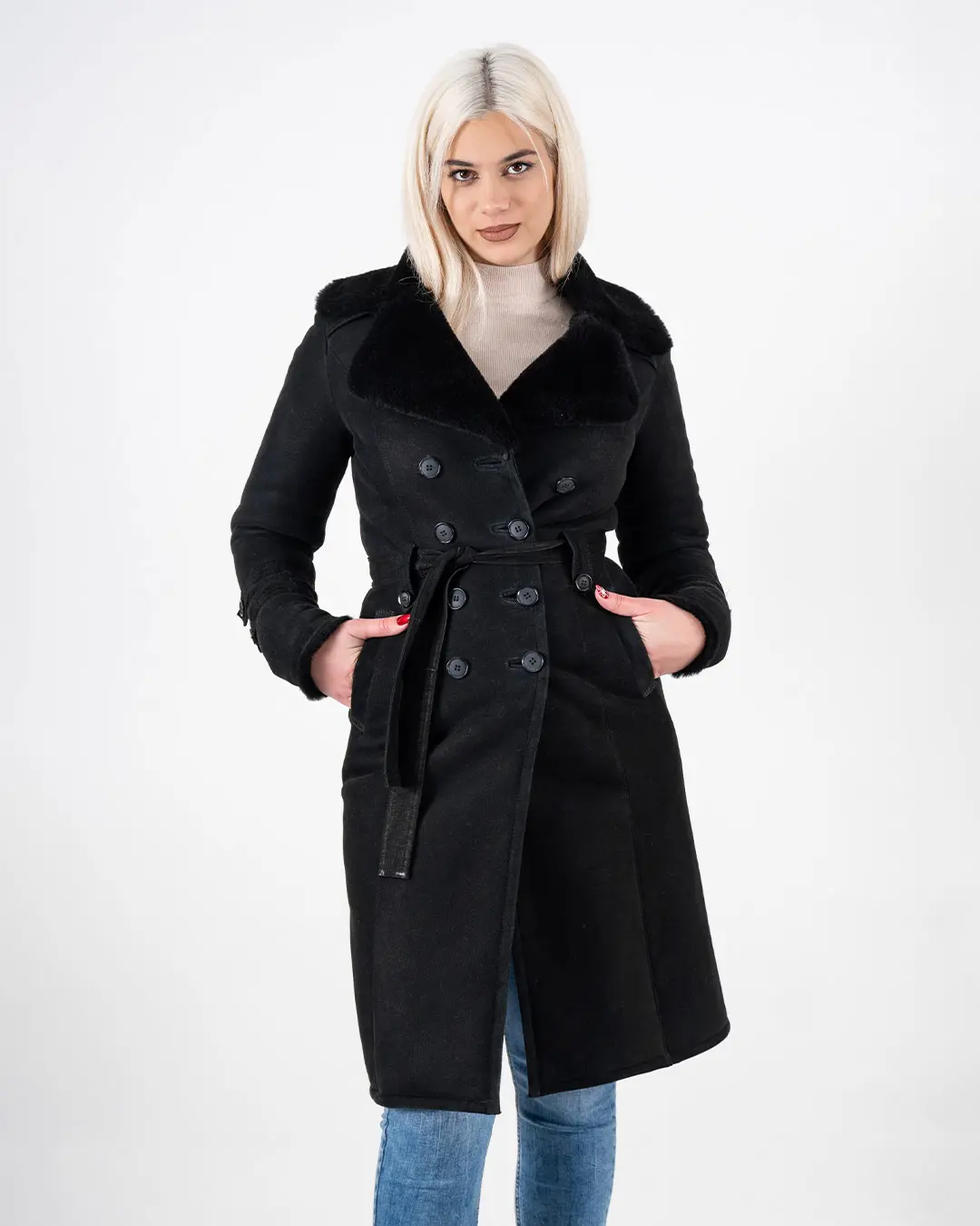 BRACA PREMIUM Ženski monton A-55, Crni