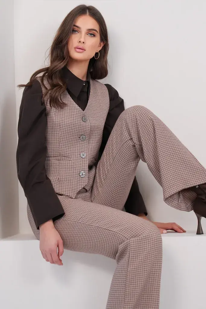 Trend Alacati Stili Ženski prsluk Alc-X14927, Bež