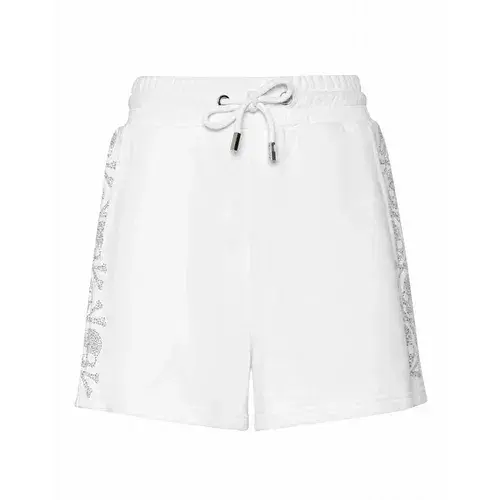 Philipp Plein Ženski šorc SABCWJT1534PJO002N-01, Beli