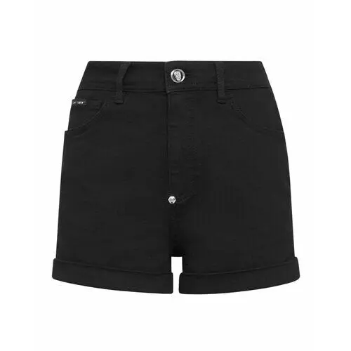 Philipp Plein Ženski šorc SABCWDT1859PDE004N-02NH, Crni