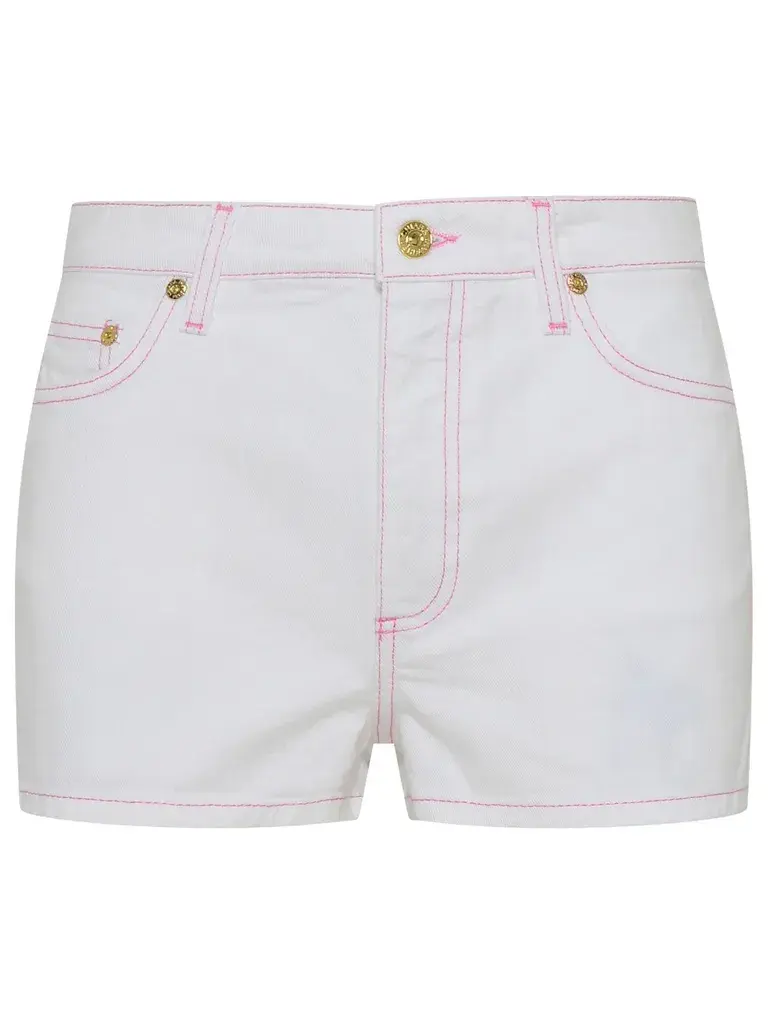 Chiara Ferragni Ženski šorc 72CBD508EW001TC2-003, Beli