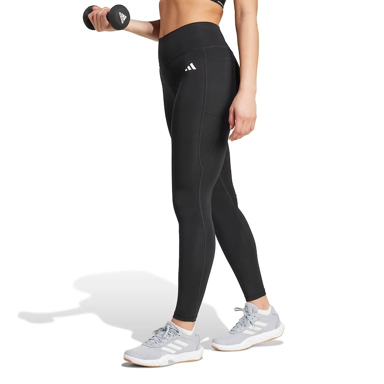 Adidas Ženske helanke Opt Ess St IT2280, Regular, Crne