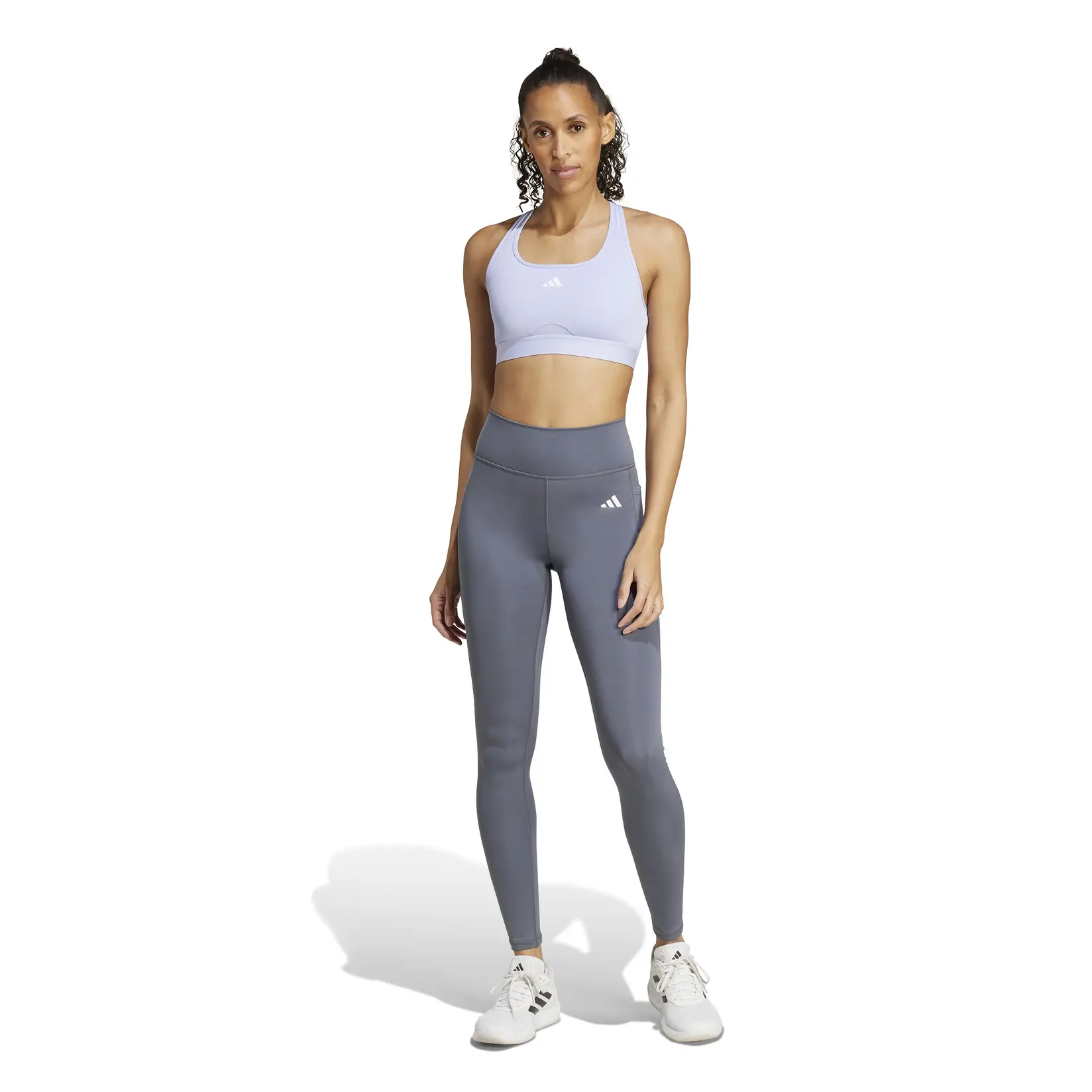 Adidas Ženske helanke Opt Ess St JI5513, Regular, Sive