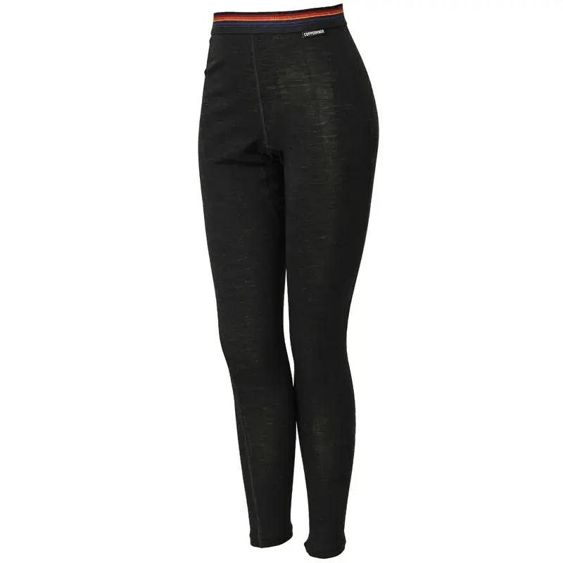 Copperminer Ženske helanke Baselayers, Crne