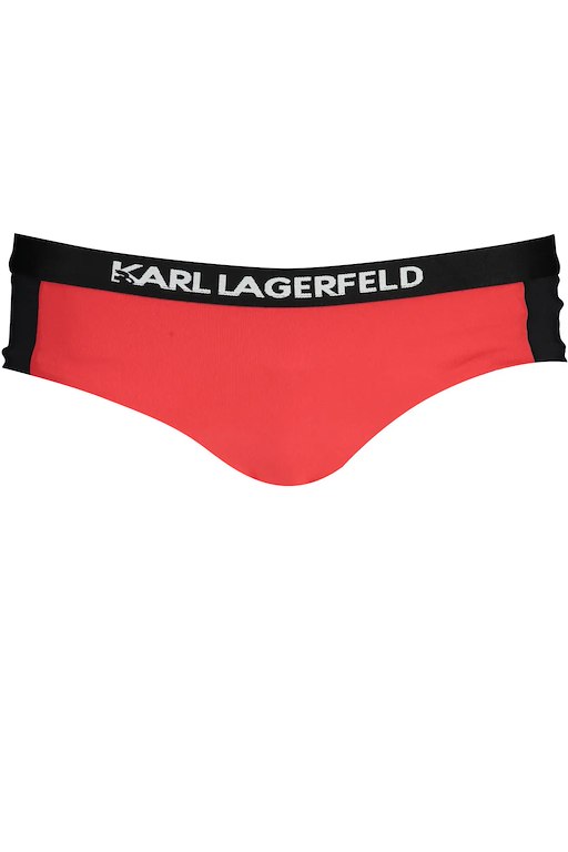 Karl Lagerfeld Ženski donji deo kupaćeg KL22WBT09_2C77928_ROSSORED, Crveni