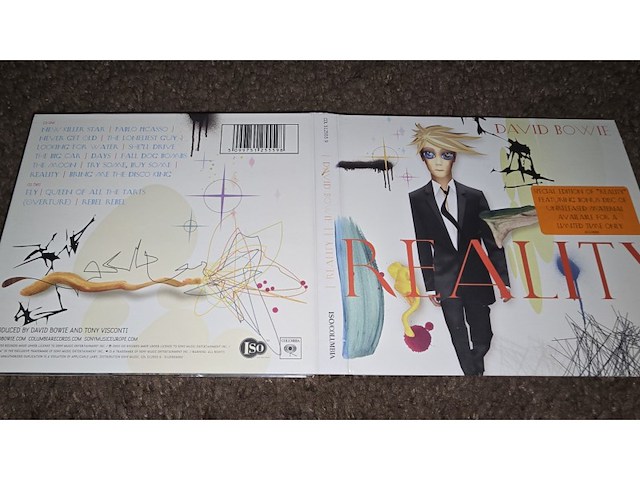 David Bowie - Reality 2CDa , ORIGINAL
