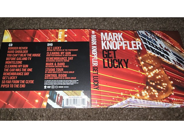 Mark Knopfler - Get lucky CD+DVD , ORIGINAL