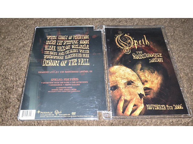Opeth - The Roundhouse tapes DVD , ORIGINAL