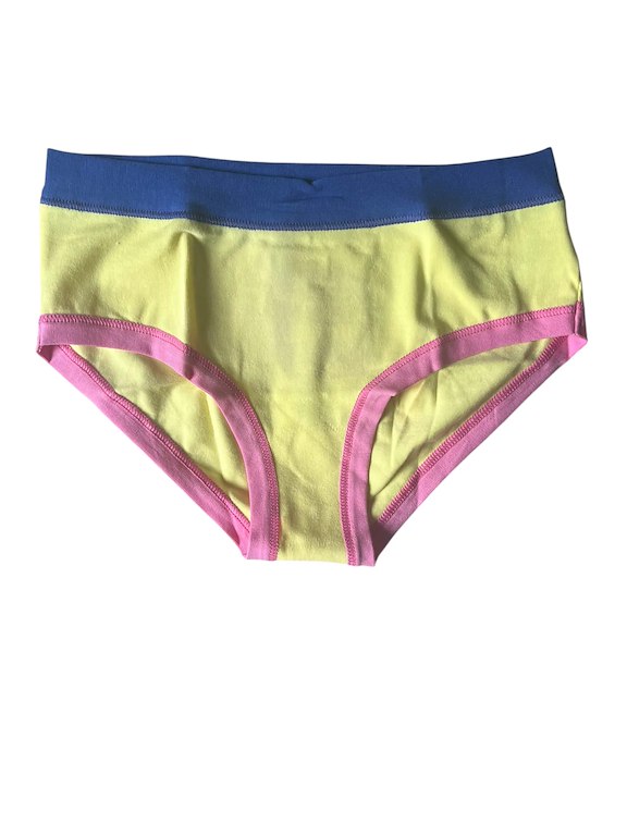 Jasmil Slip gaćice za devojčice, Žute