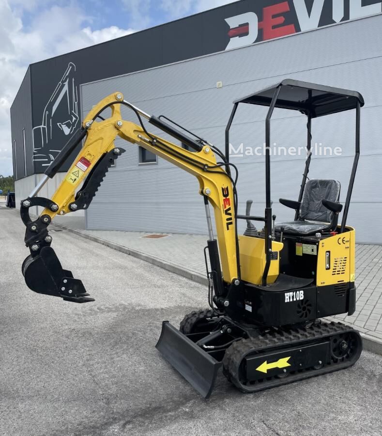 Novi Devil'Machines Devil machines Mini Escavadora HT10H 1000kg c/ Motor Koop mini bager
