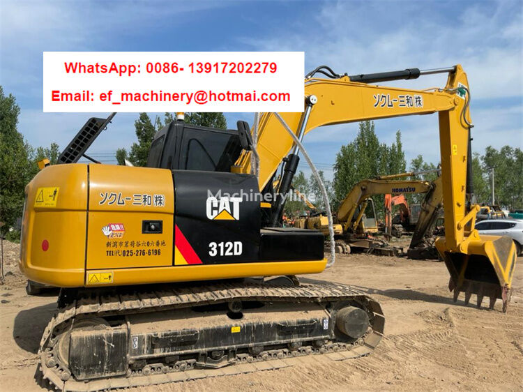Caterpillar 312D bager guseničar