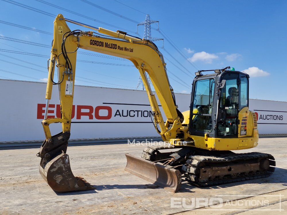 Prodaje se Komatsu PC80MR-5 mini bager na aukciji