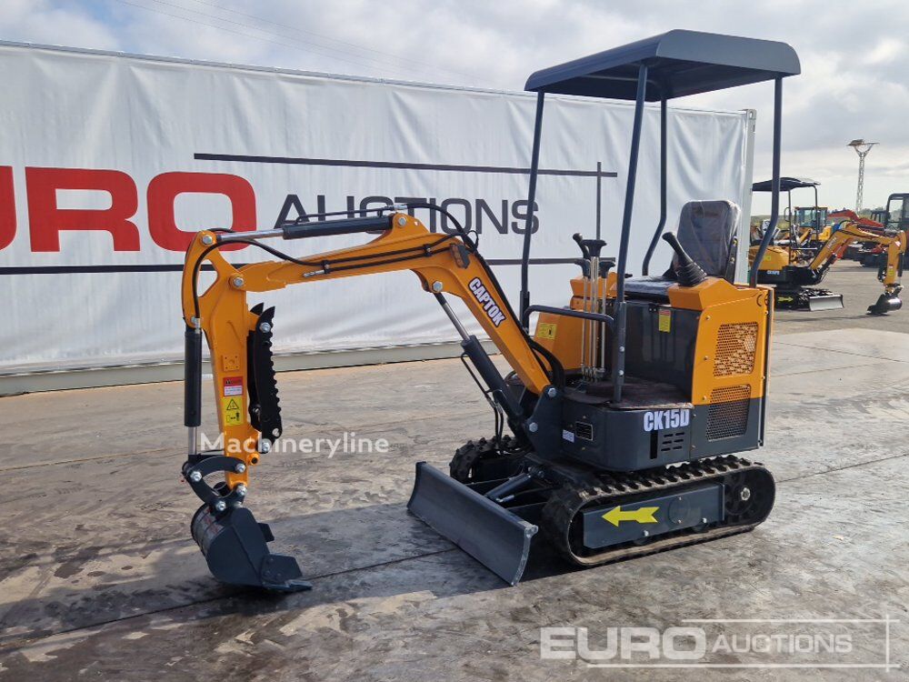 Prodaje se Captok CK15D mini bager na aukciji