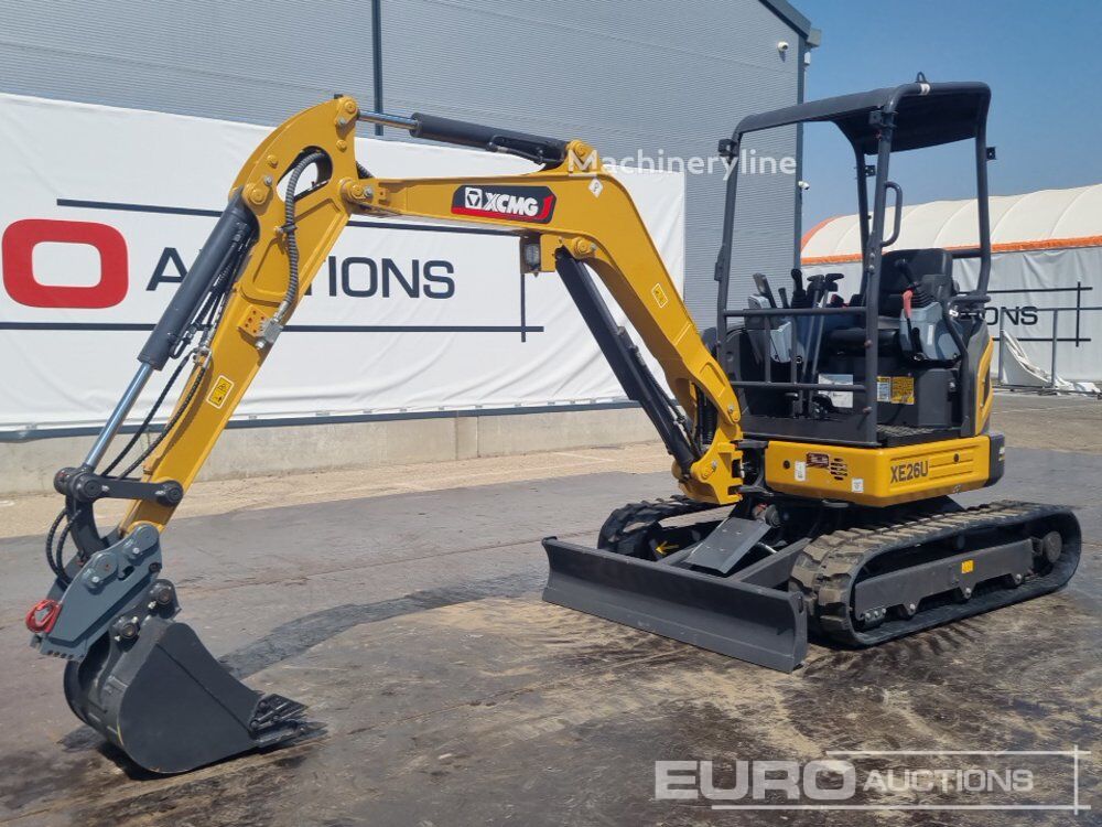 Prodaje se XCMG XE26U mini bager na aukciji