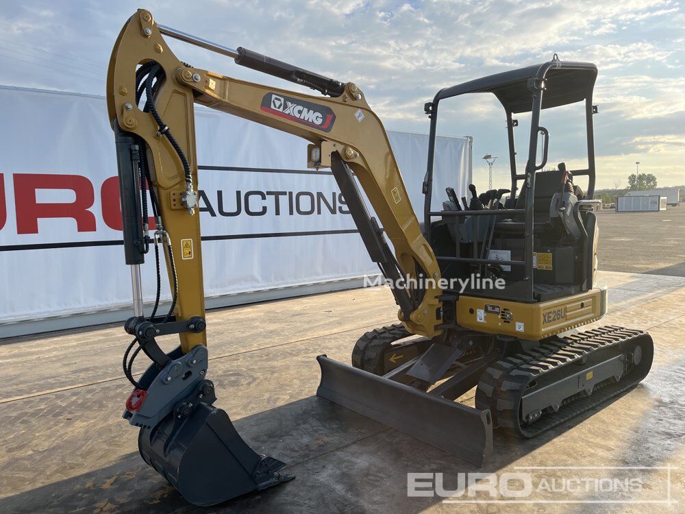 Prodaje se XCMG XE26U mini bager na aukciji