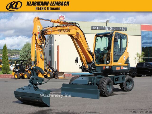 Hyundai R 55W-9A - Stage V, Schnellwechsler bager točkaš