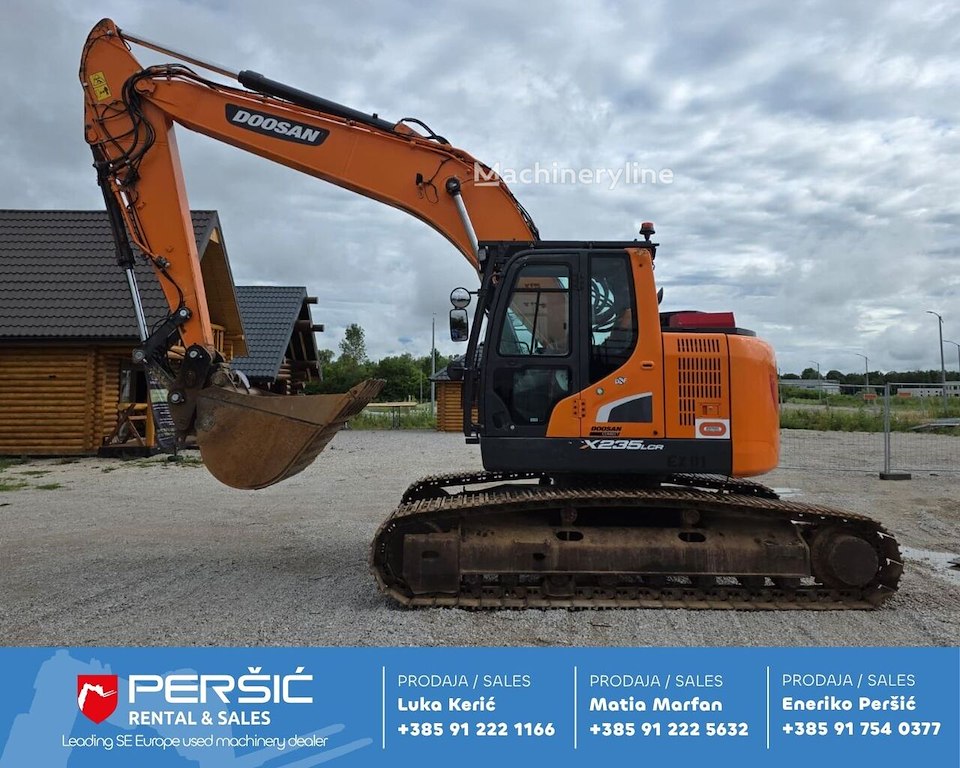 Doosan DX235LCR-5 bager guseničar