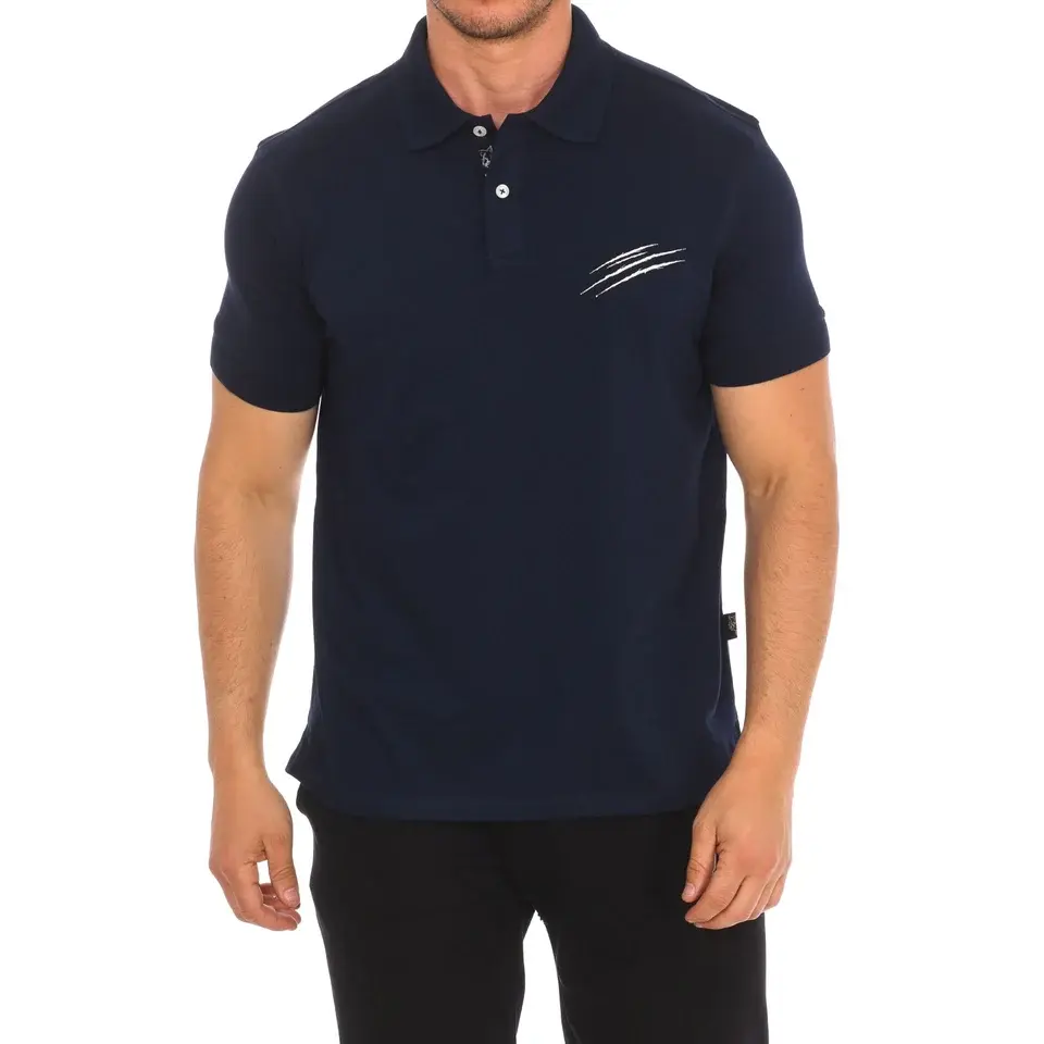 Plein Sport Muška polo majica PIPS504 85, Kratki rukav, Teget