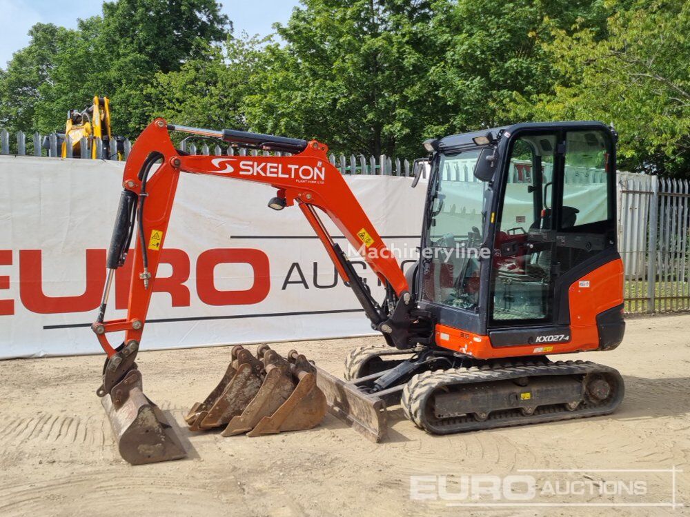 Prodaje se Kubota KX027-4 mini bager na aukciji