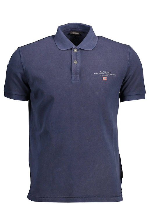 NAPAPIJRI Muška polo majica NP0A4GDL-ELBAS-SS-4_BLU_176, Teget