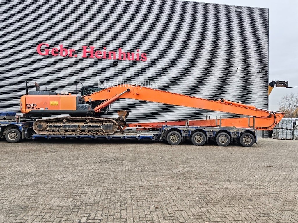 Hitachi ZX 350 LCN-5B Long Reach 22 meter Topcon Laser system! bager sa dugom strelom