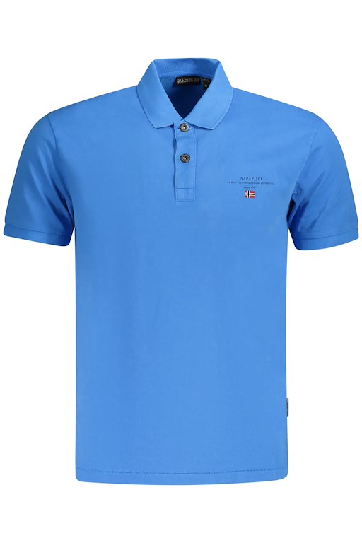 NAPAPIJRI Muška polo majica NP0A4GB4ELBASJERSEY_BLB2W, Tamnoplava